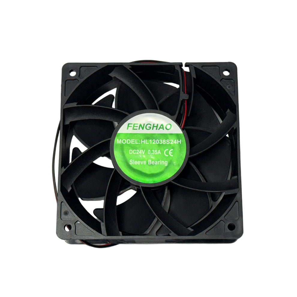 Ventilador 24 Vdc 0.35 Amperios tamaño 12 x 12 x 3.8 cm – Electronica Cecomin
