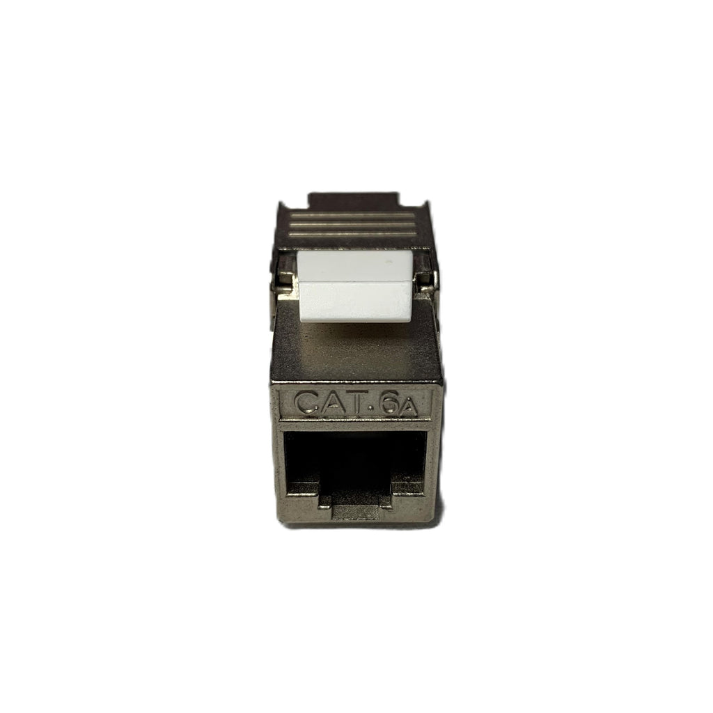 Jack Rj-45 Conector Hembra De Redes Metalico Blindado Categoria 6A ...
