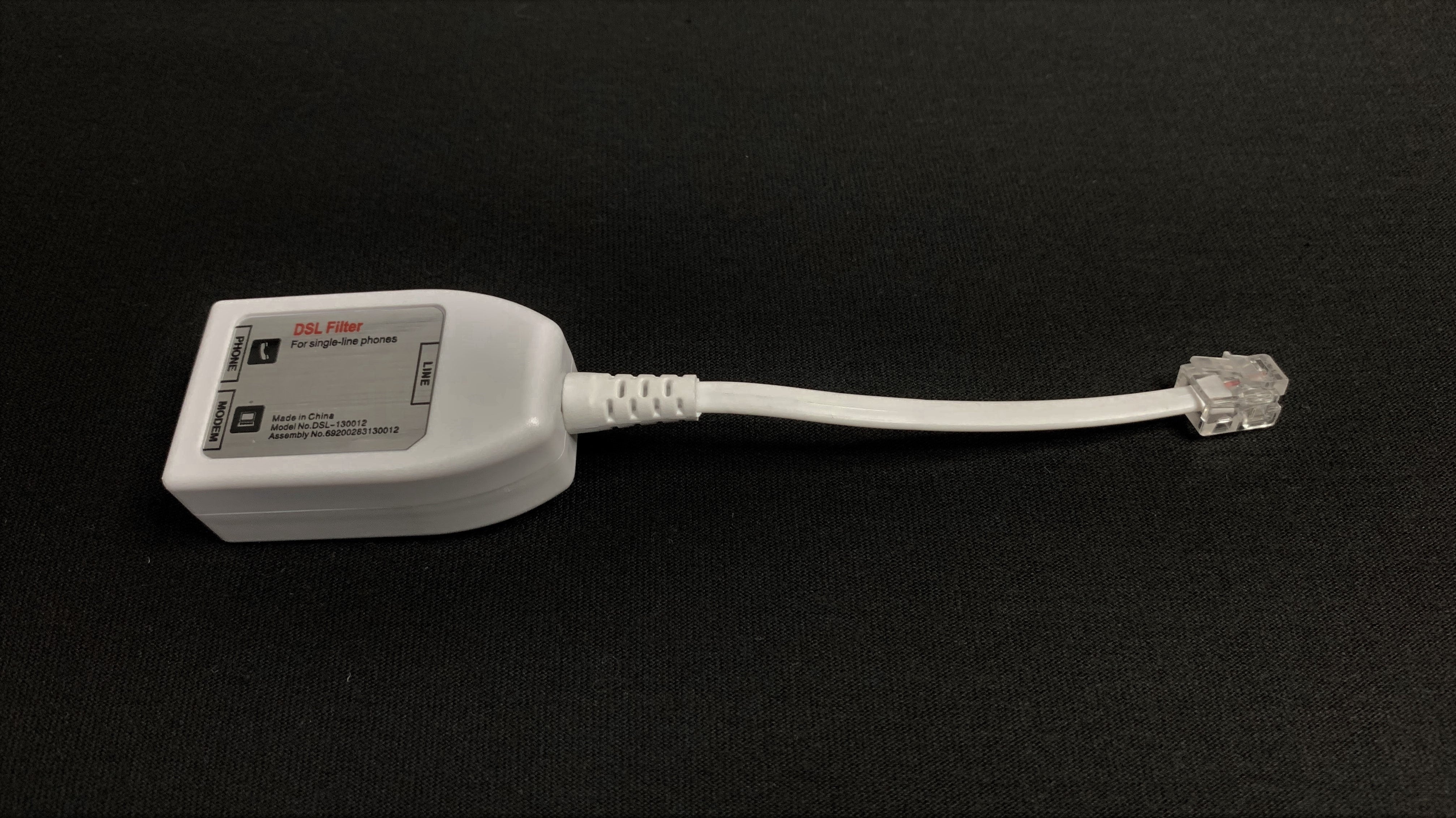 Splitter ADSL para linea telefonica e internet – Electronica Cecomin