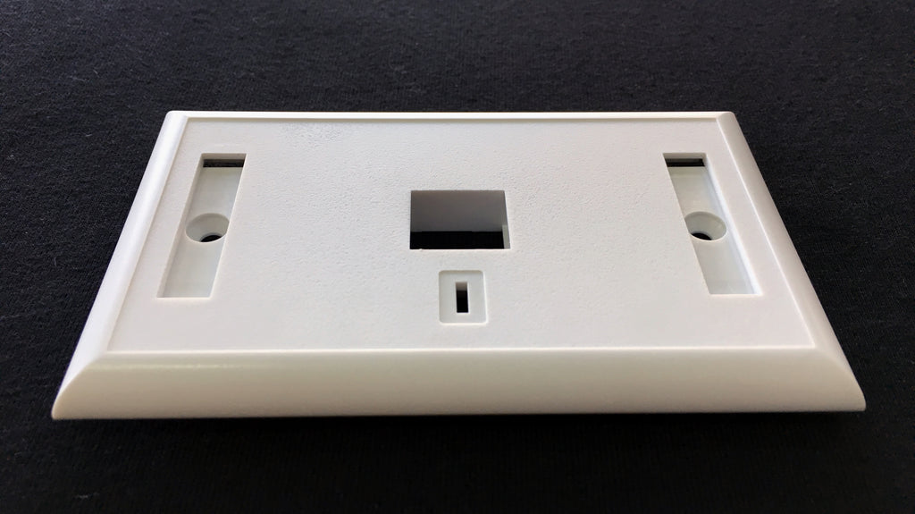 Faceplate o Placa RJ-45 para 1 Toma Jack De Redes con etiqueta ...